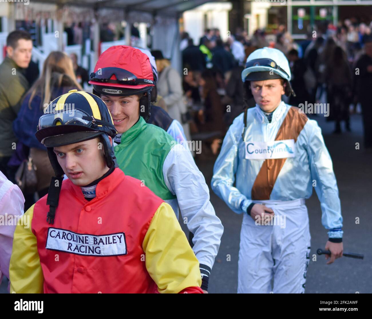 Uttoxeter Races, National Hunt Racing meeting, Winter Ladies Day Stock ...