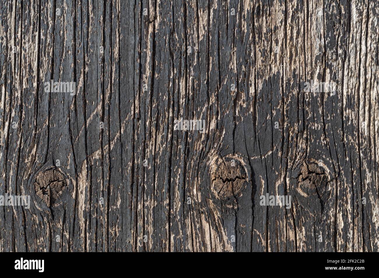 Black Painted Wood Texture