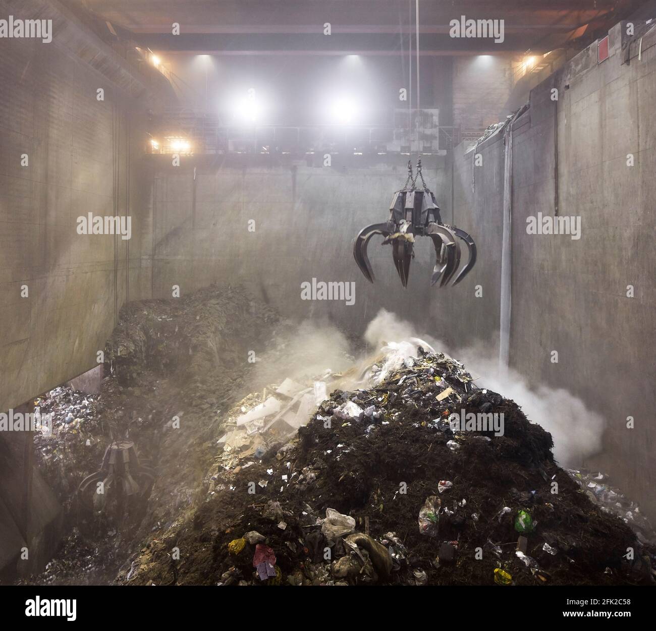 Waste chamber. CoppenHill Power Plant, Copenhagen, Denmark. Architect ...