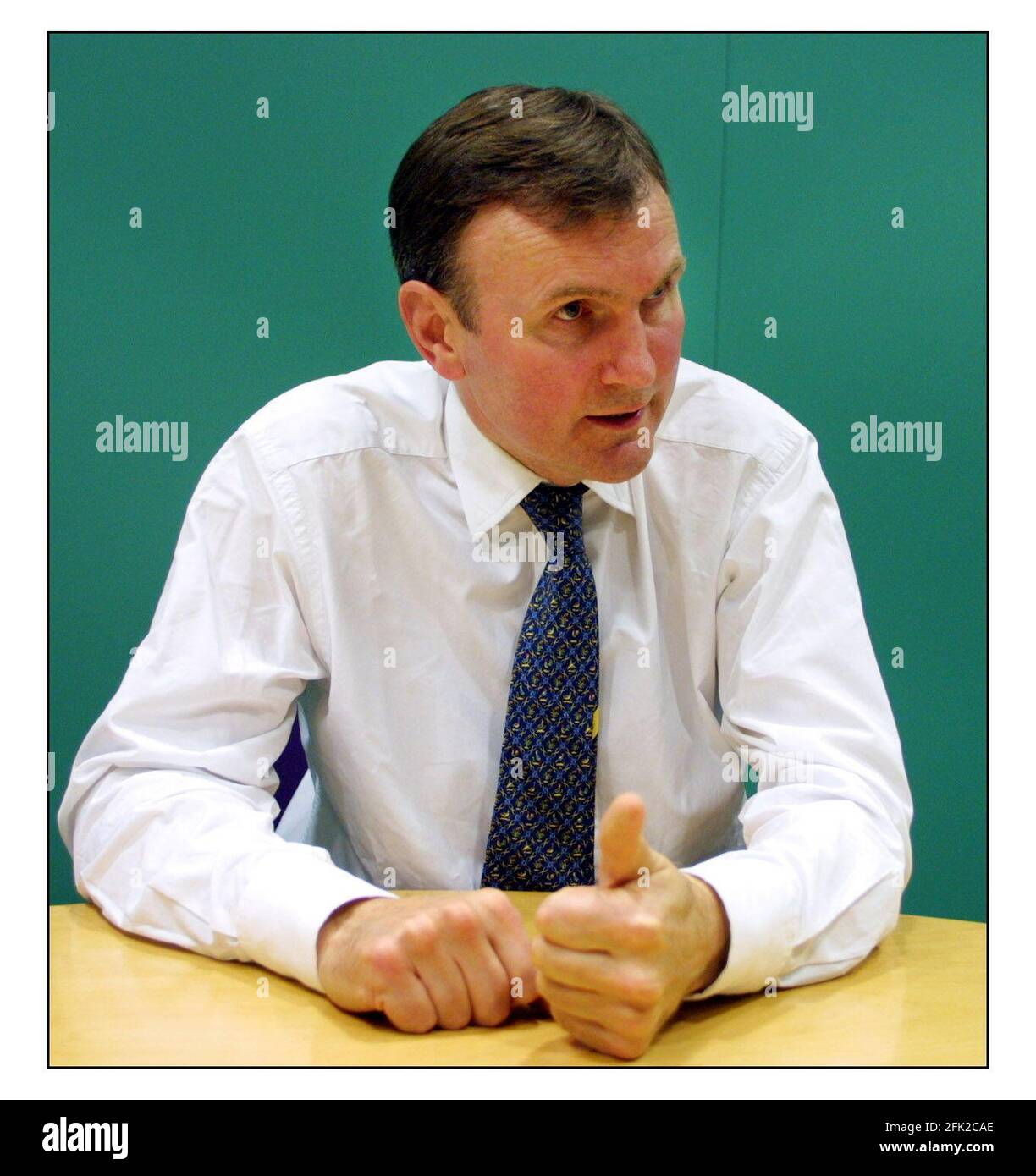 Conservative M.P. Archie Norman.pic David Sandison 7/11/2002 Stock ...