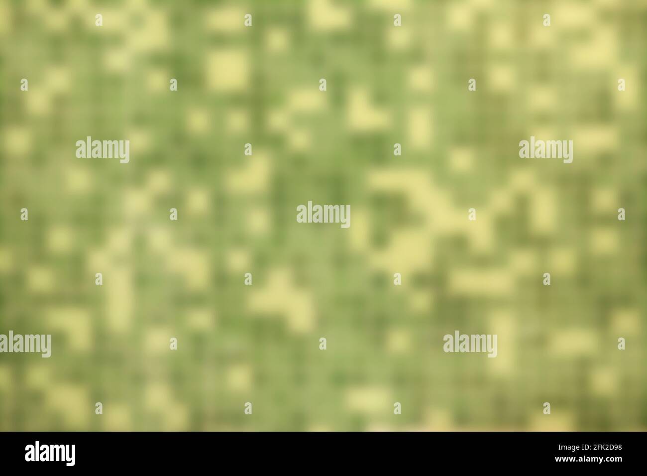 pixelated green background with blurred tiles without focus Stock Photo ...