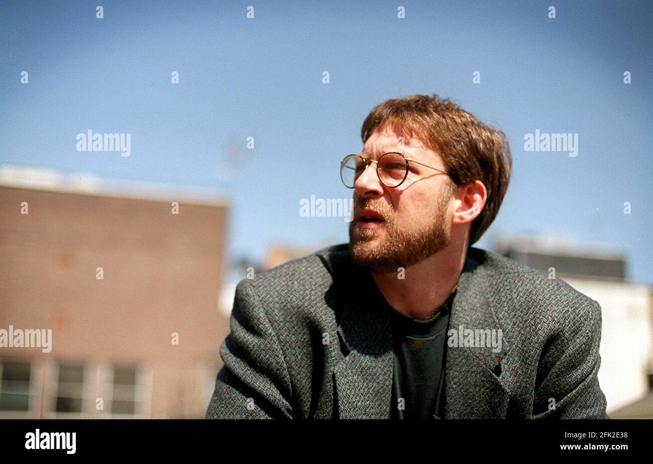 The author Eric Miles Wiliamson June 1999in Central London Stock Photo ...