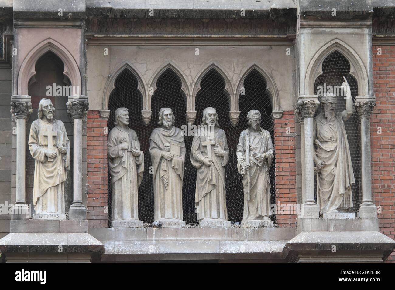 sculptures of the capuchins church Stock Photo - Alamy
