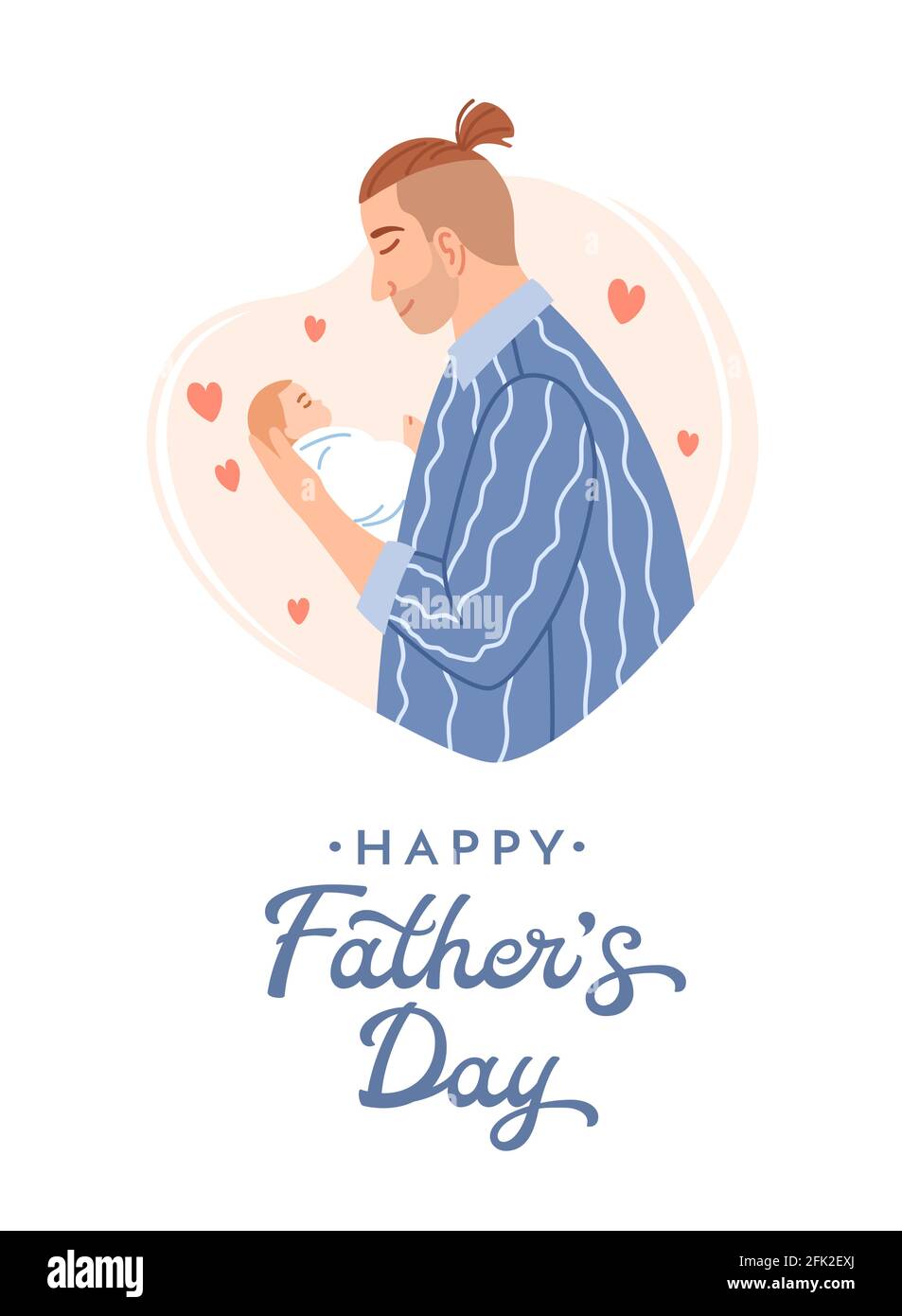 Caucasian family smiling happy father Stock Vector Images - Alamy