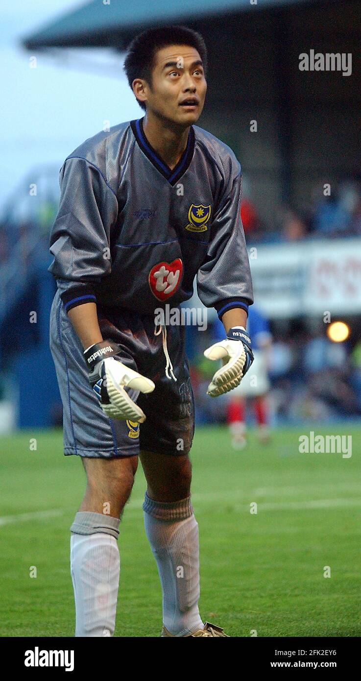 YOSHI KAWAGUCHI V CELTIC PIC MIKE WALKER, 2002 Stock Photo - Alamy