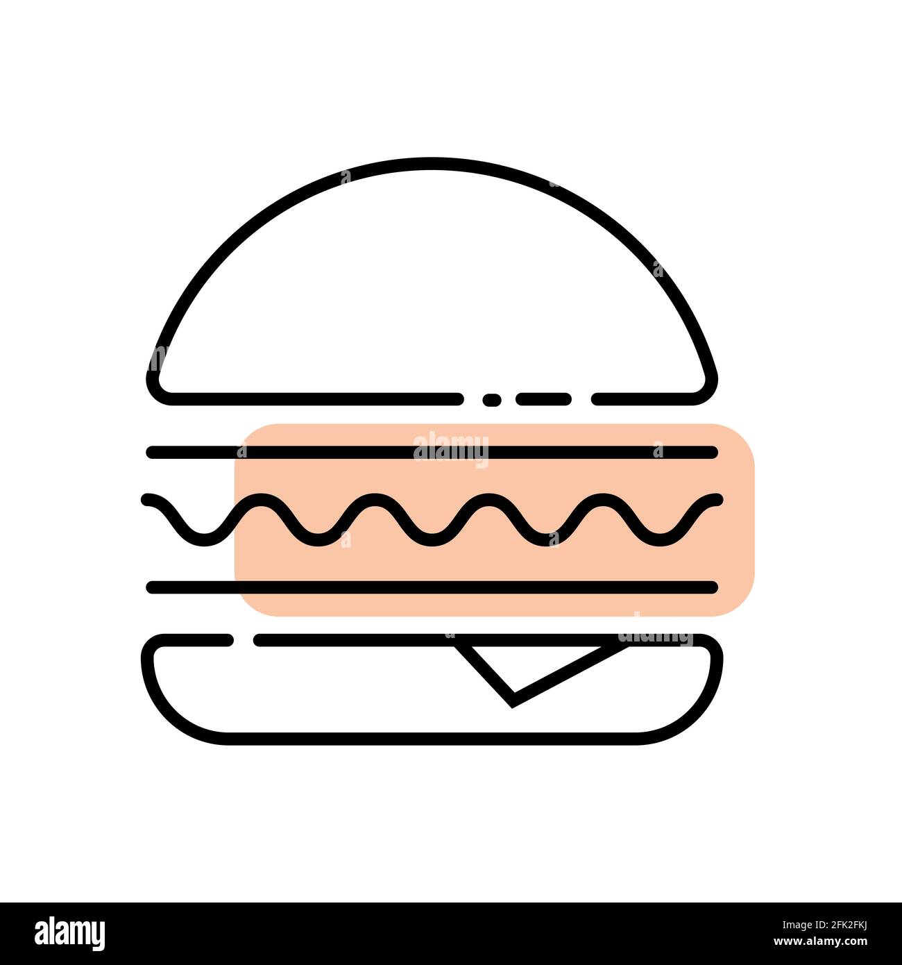 Fast Food icons Stock Vector Image & Art - Alamy