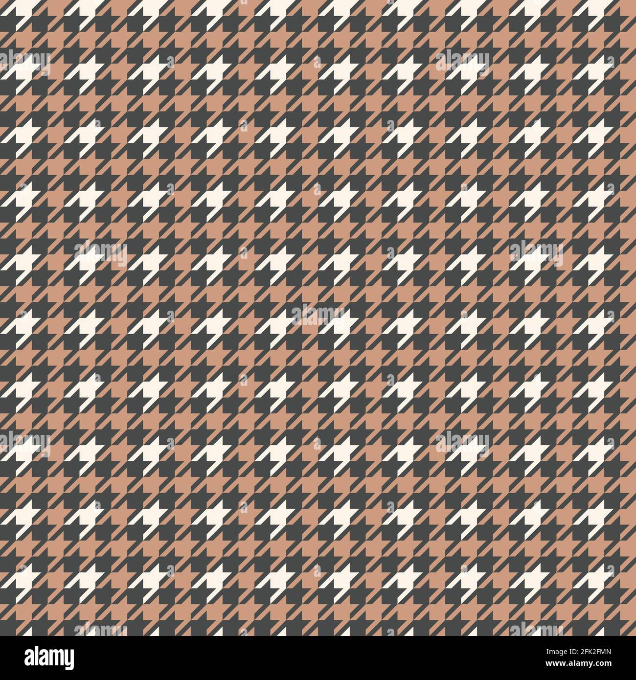 Houndstooth seamless pattern. Tartan tweed print. Vector illustration ...