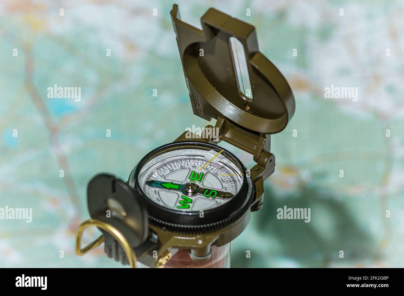 Modern navigation metal tourist hi-res stock photography and images - Alamy