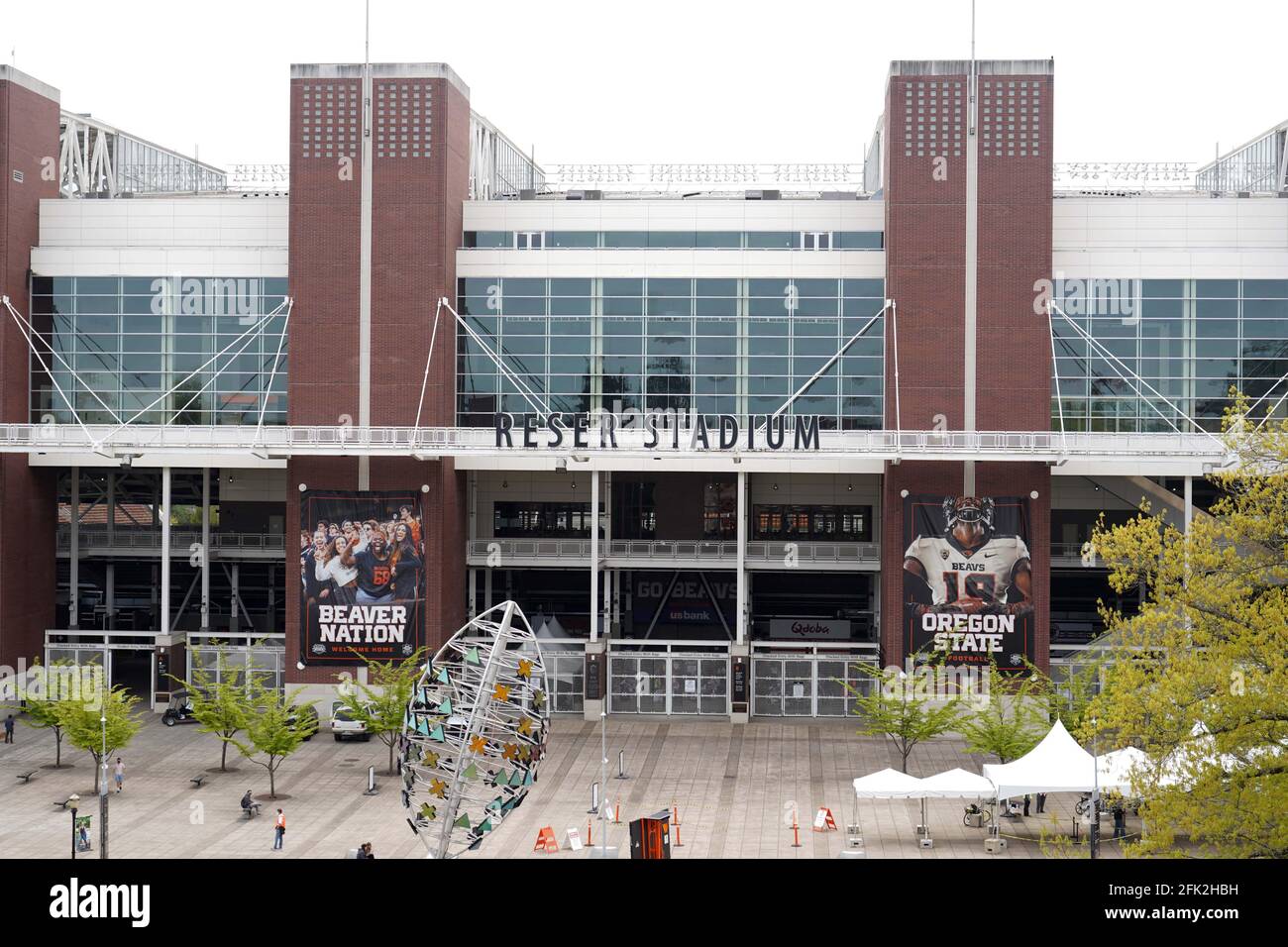 A general view of Reser Stadium on the campus of Oregon State, Friday ...