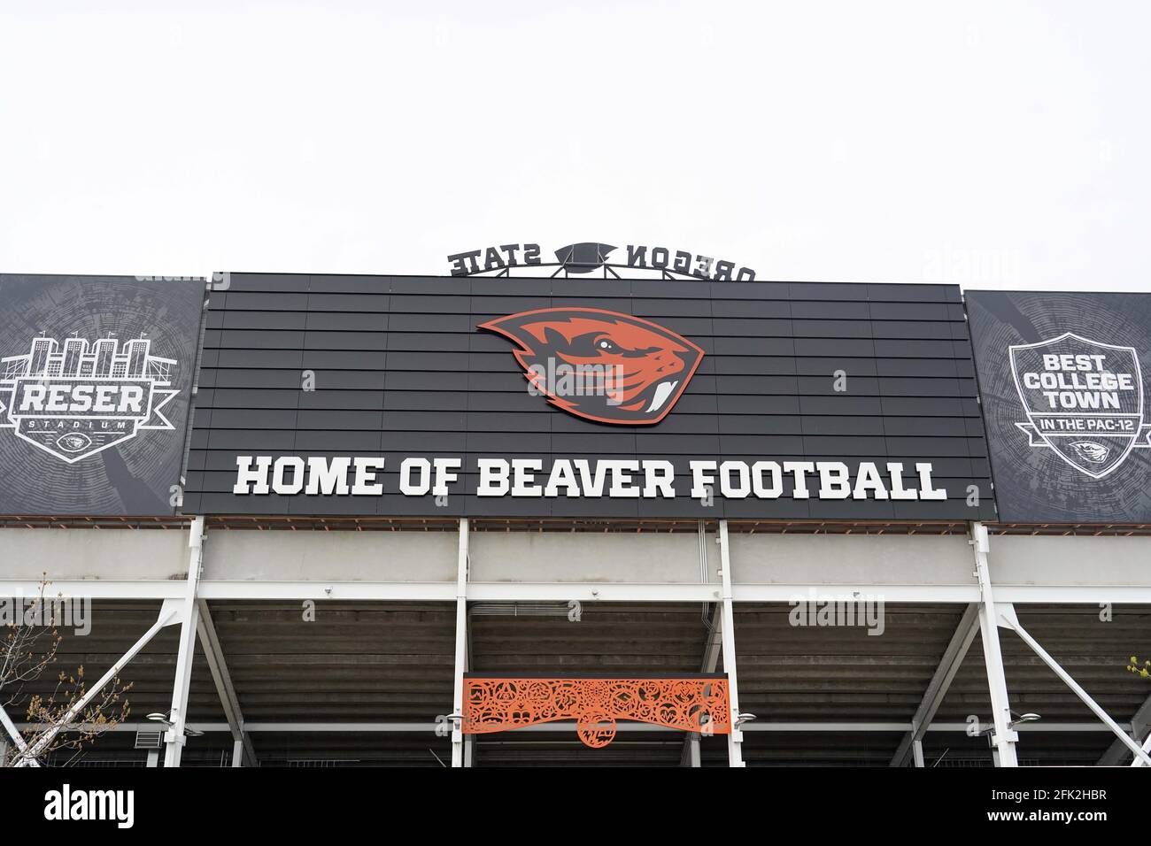 A general view of Reser Stadium on the campus of Oregon State, Friday ...