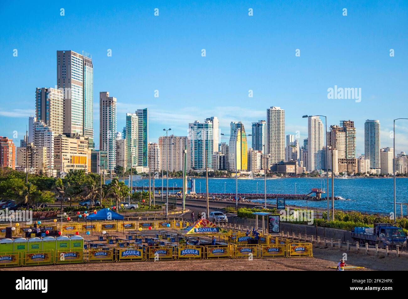 Bocagrande, Cartagena, Colombia Stock Photo - Alamy