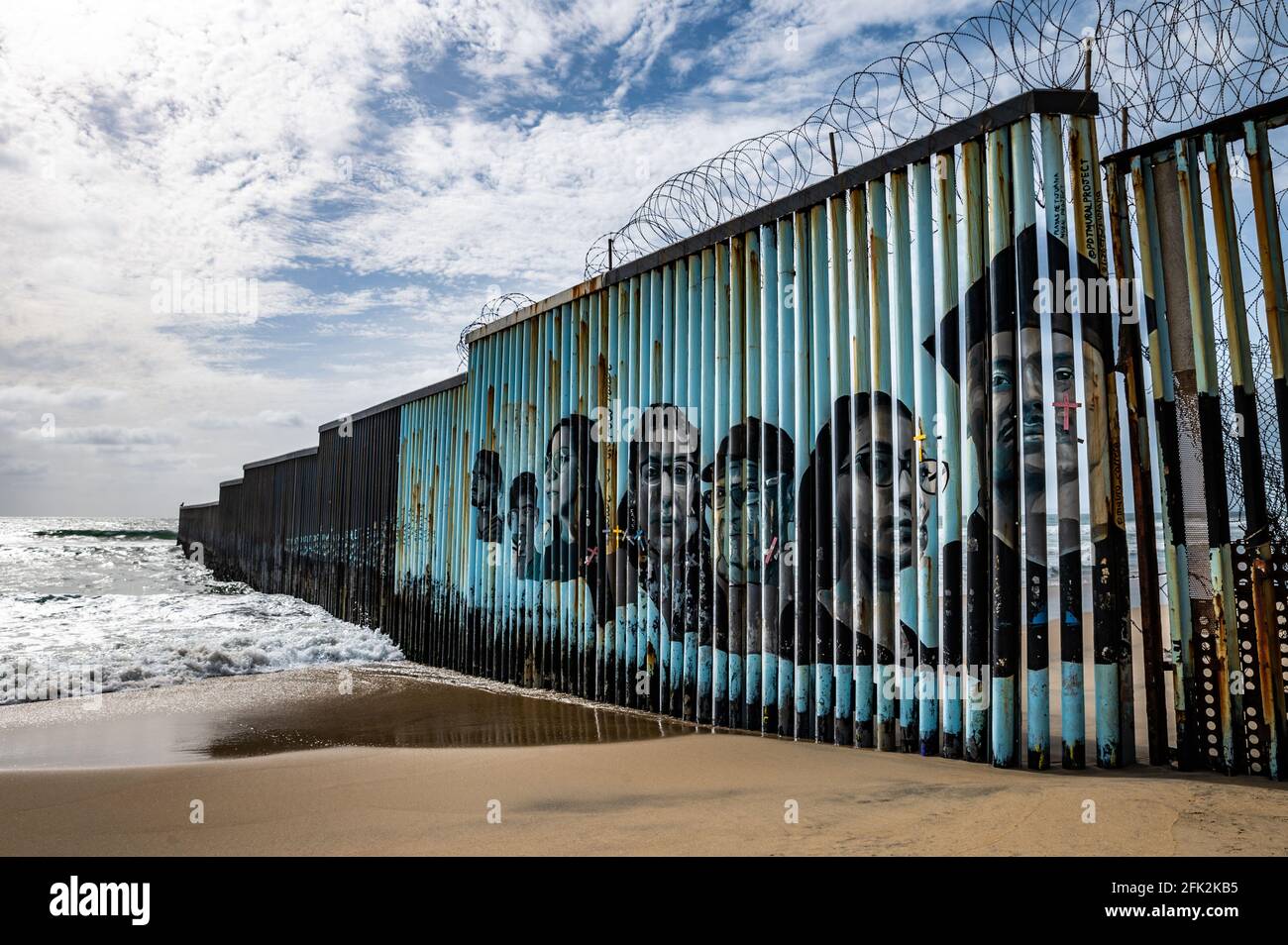 Tijuana Mexico Border Art 380 Mexico Border Art Stock Photos, High Res