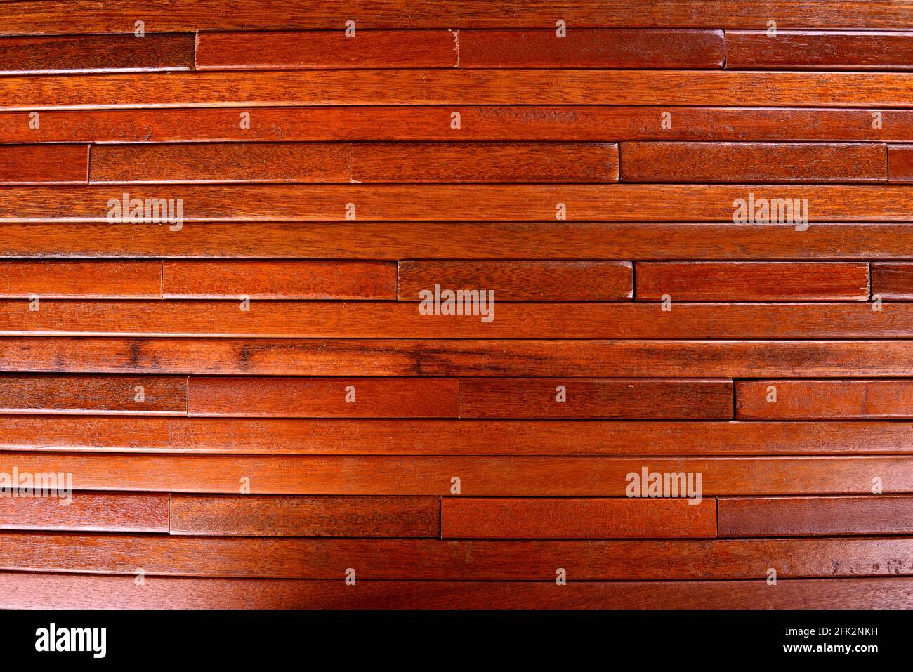 Narrow board flooring with three quarter inch wide boards set on the ...