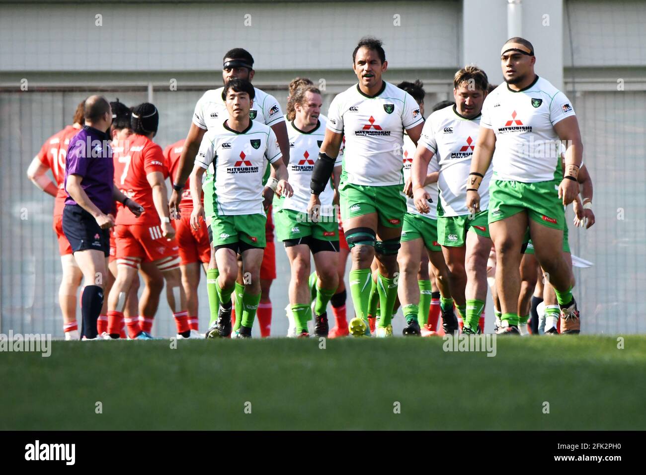 Hanazono Rugby Stadium, Higashi Osaka, Japan. 24th Apr, 2021 ...