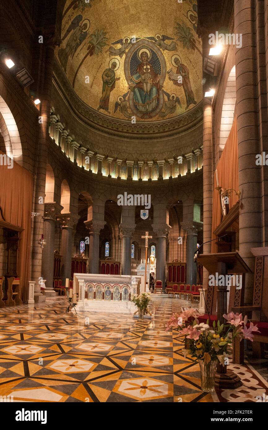 Interior of the church of Monte-Carlo.Monaco.France Stock Photo - Alamy