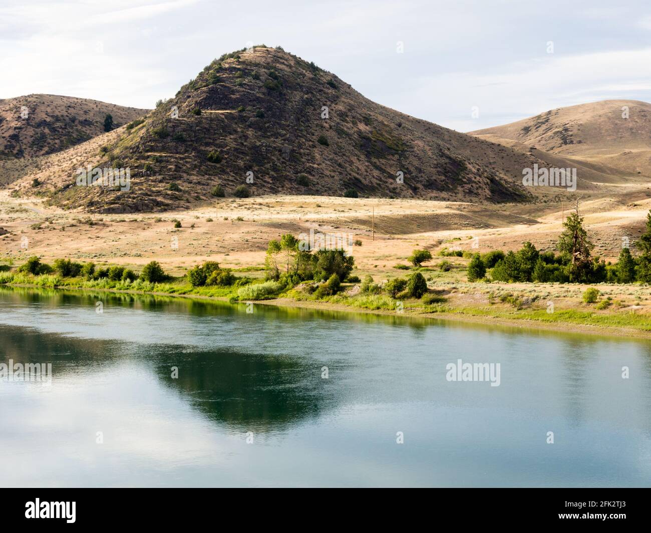 Scenic and wild Flathead river near Perma, Montana, USA Stock Photo - Alamy