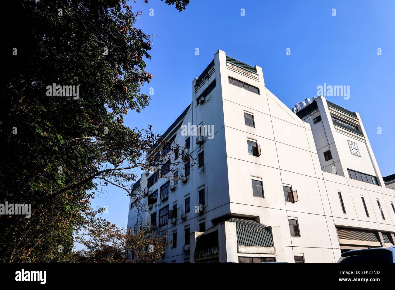These modern buildings are apartments and offices for the Chinese ...