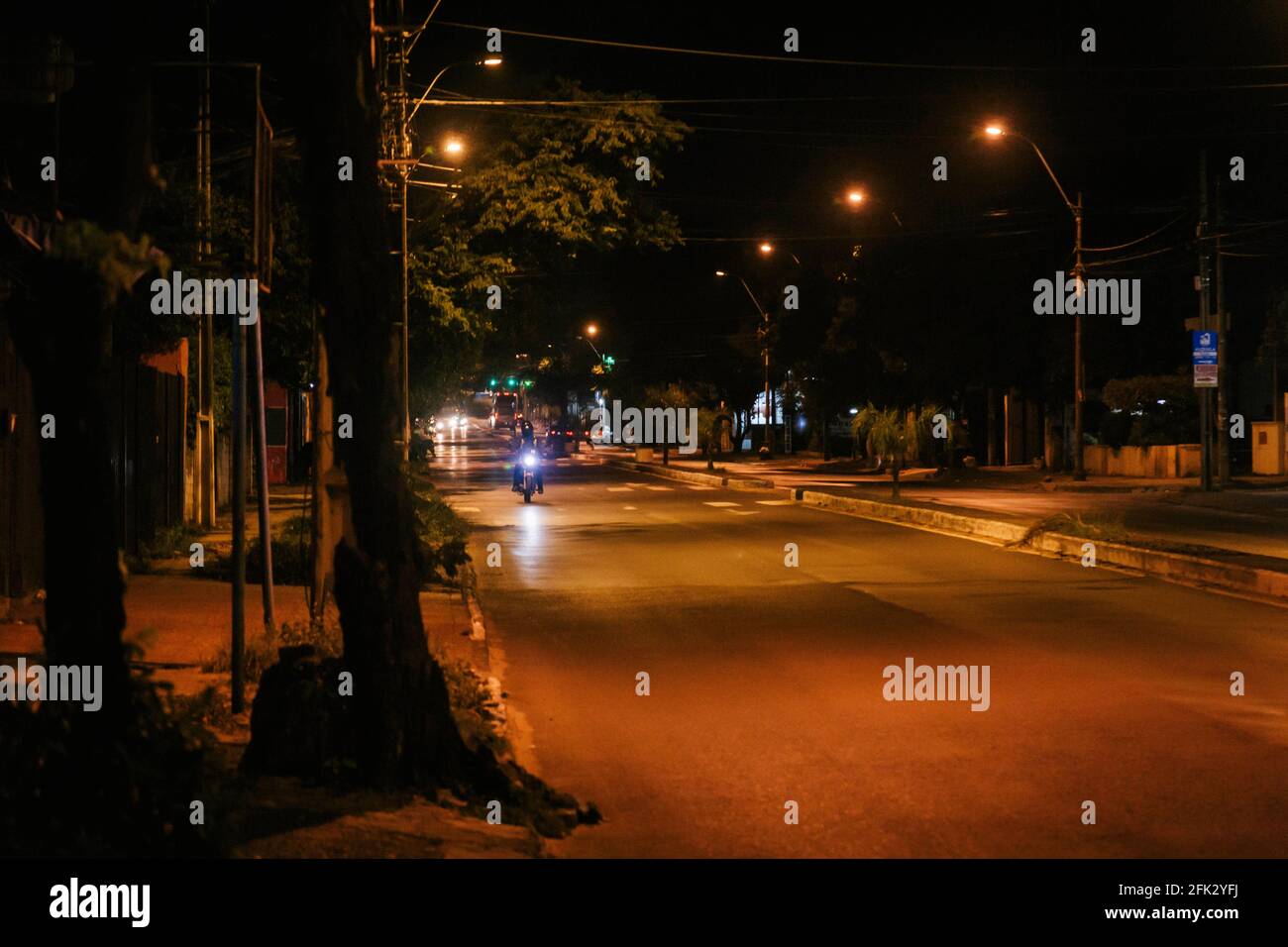 Paraguay City At Night