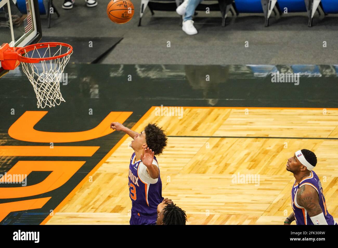 Orlando, Florida, USA, March 23, 2021, Phoenix Suns face the Orlando ...