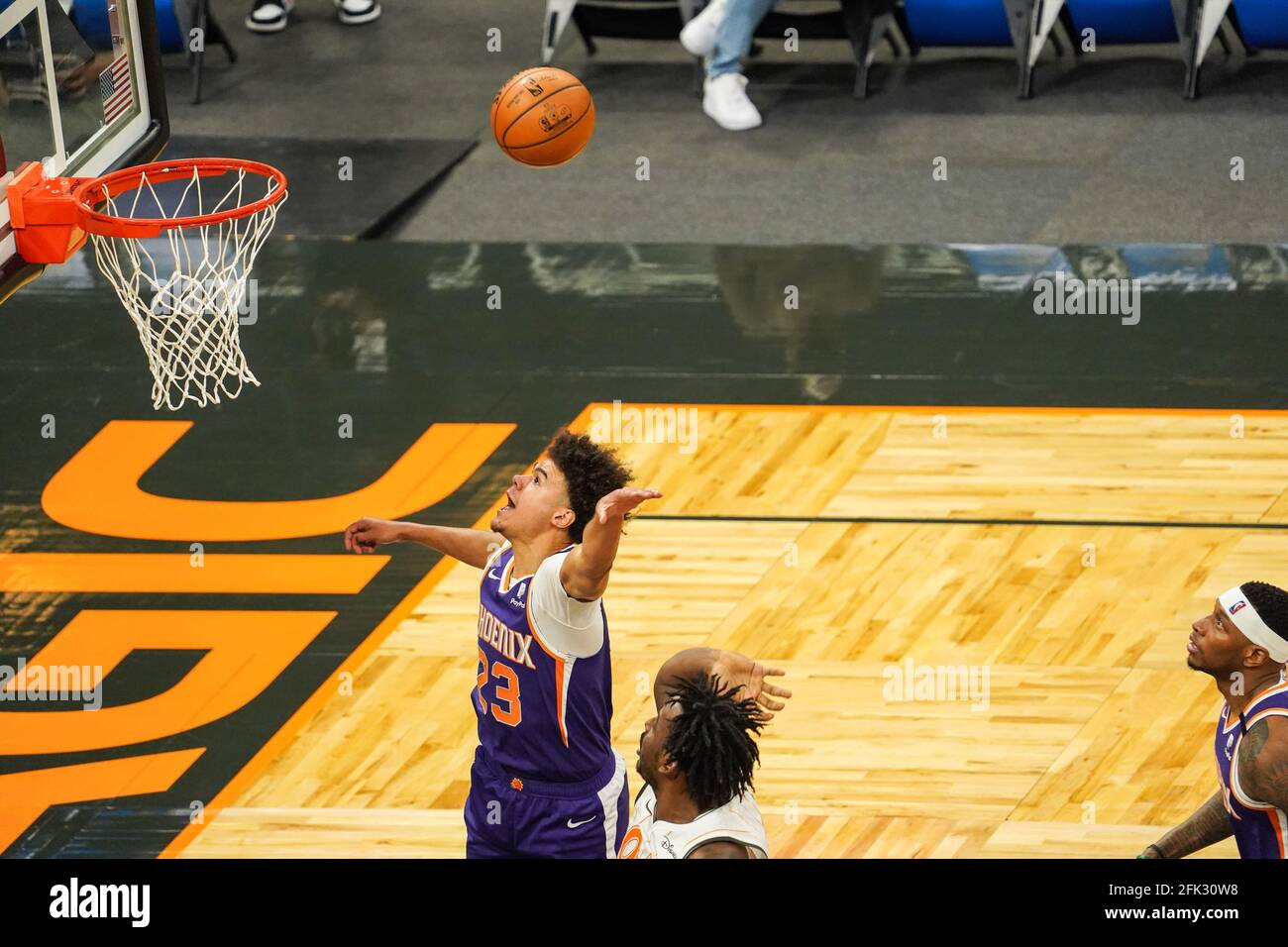 Orlando, Florida, USA, March 23, 2021, Phoenix Suns face the Orlando ...