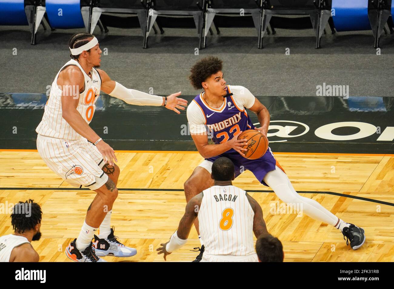 Orlando, Florida, USA, March 23, 2021, Phoenix Suns face the Orlando ...