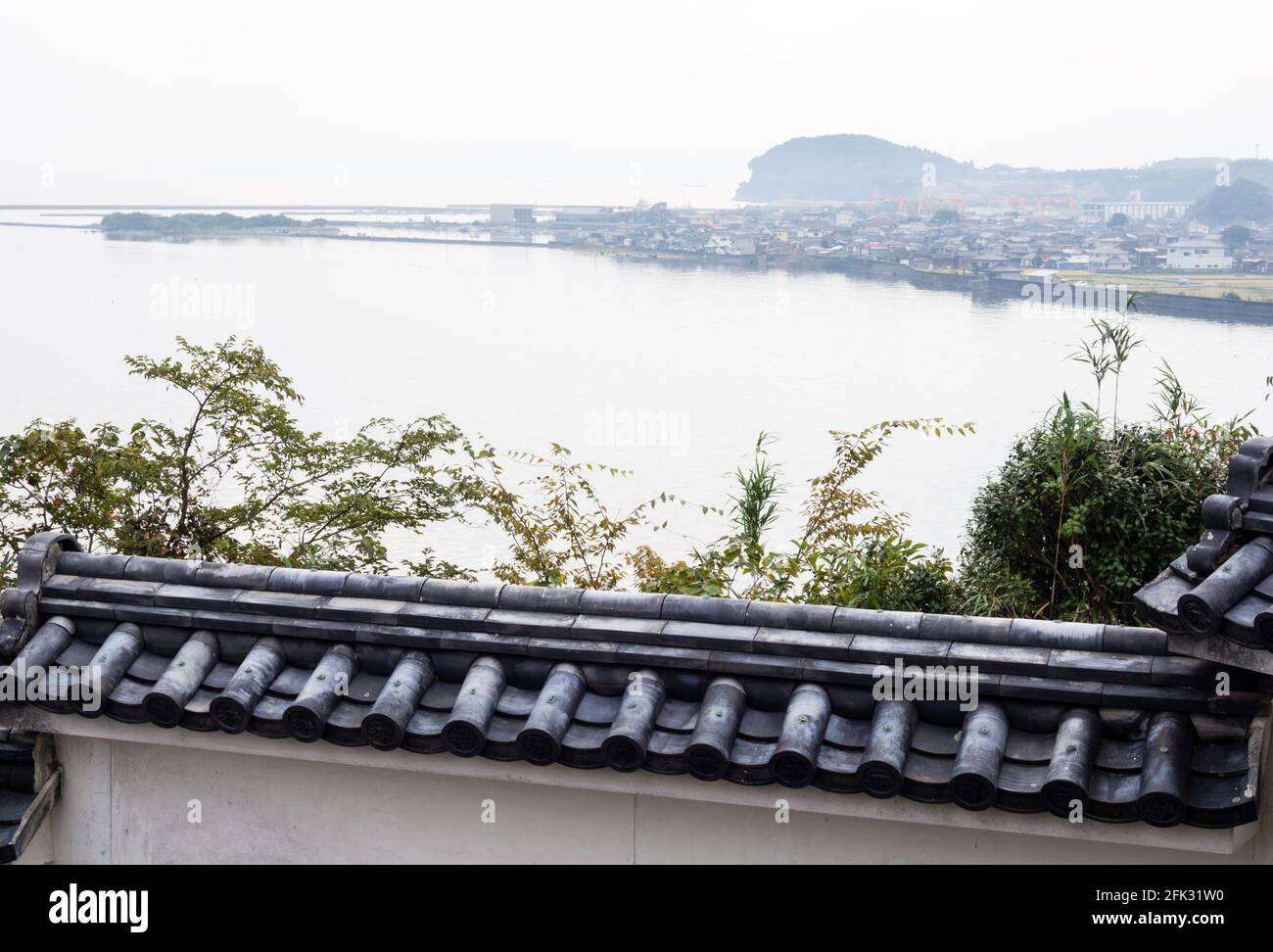 Kitsuki city, panoramic view from Kitsuki castle Stock Photo - Alamy