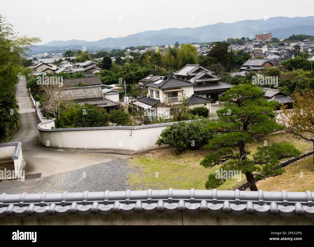 Historic castle town of Kitsuki, Oita prefecture, Japan Stock Photo - Alamy