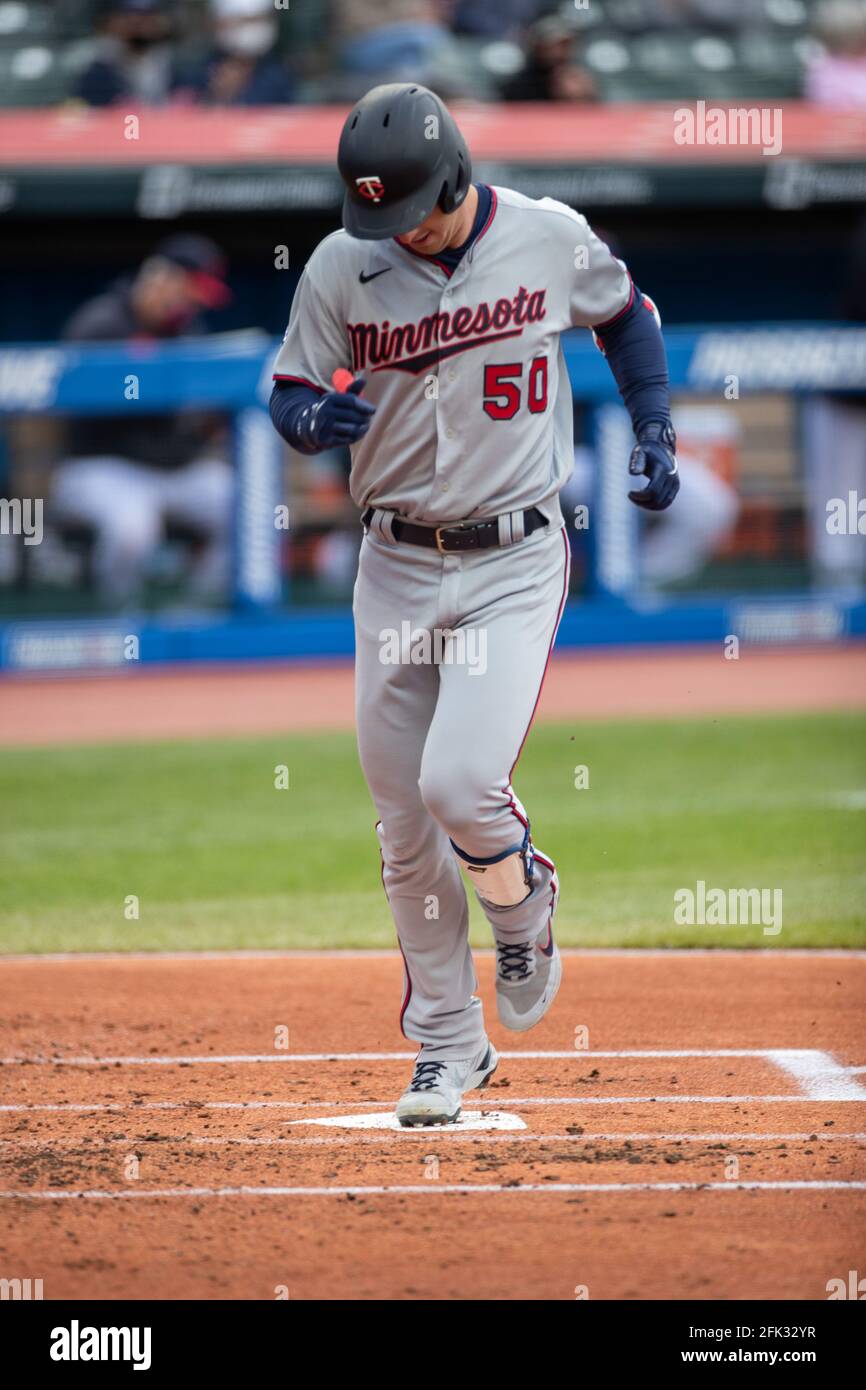 Cleveland, United States. 26th Apr, 2021. Minnesota Twins right fielder ...