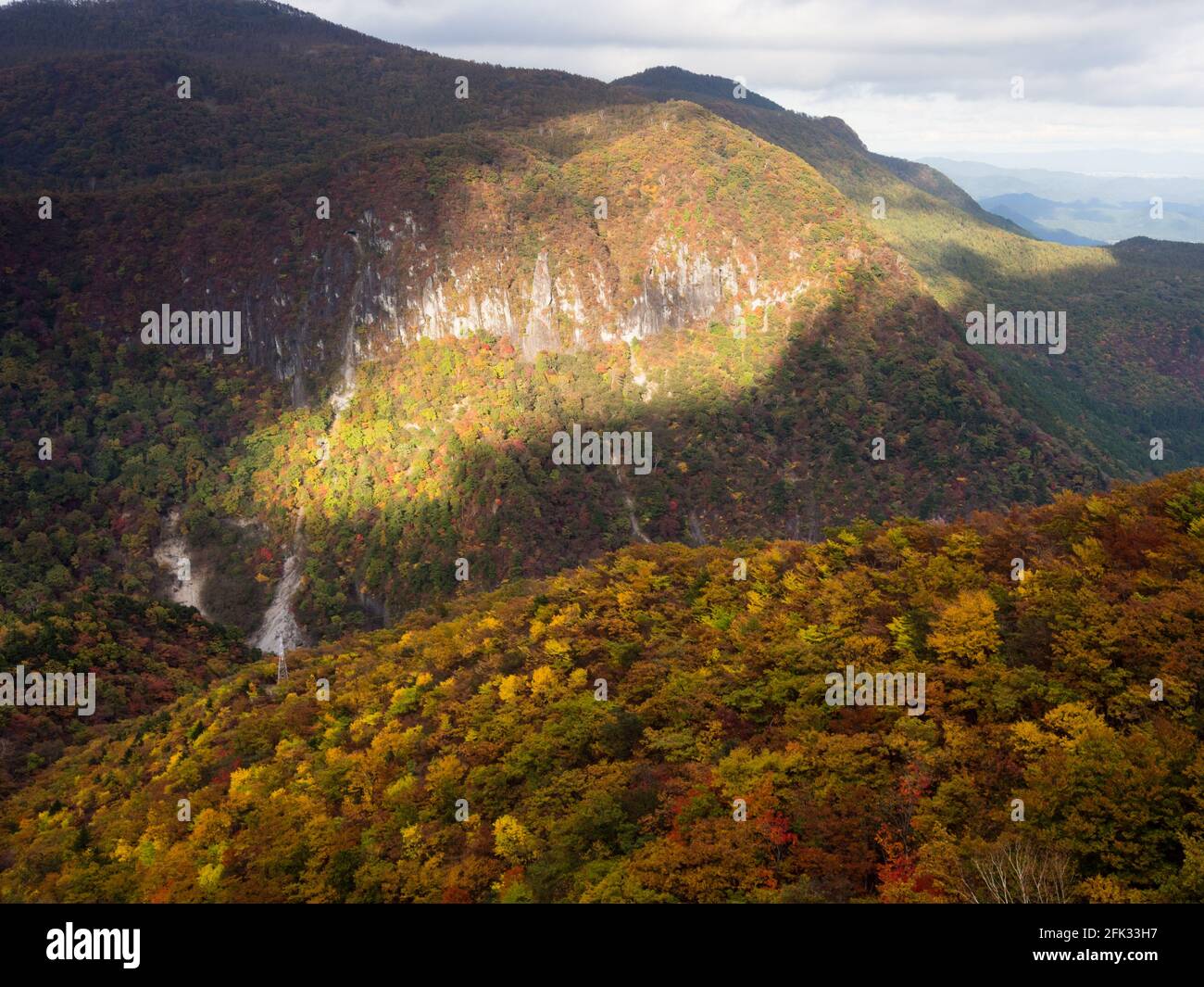 Early fall colors in Nikko National Park - Tochigi prefecture, Japan ...