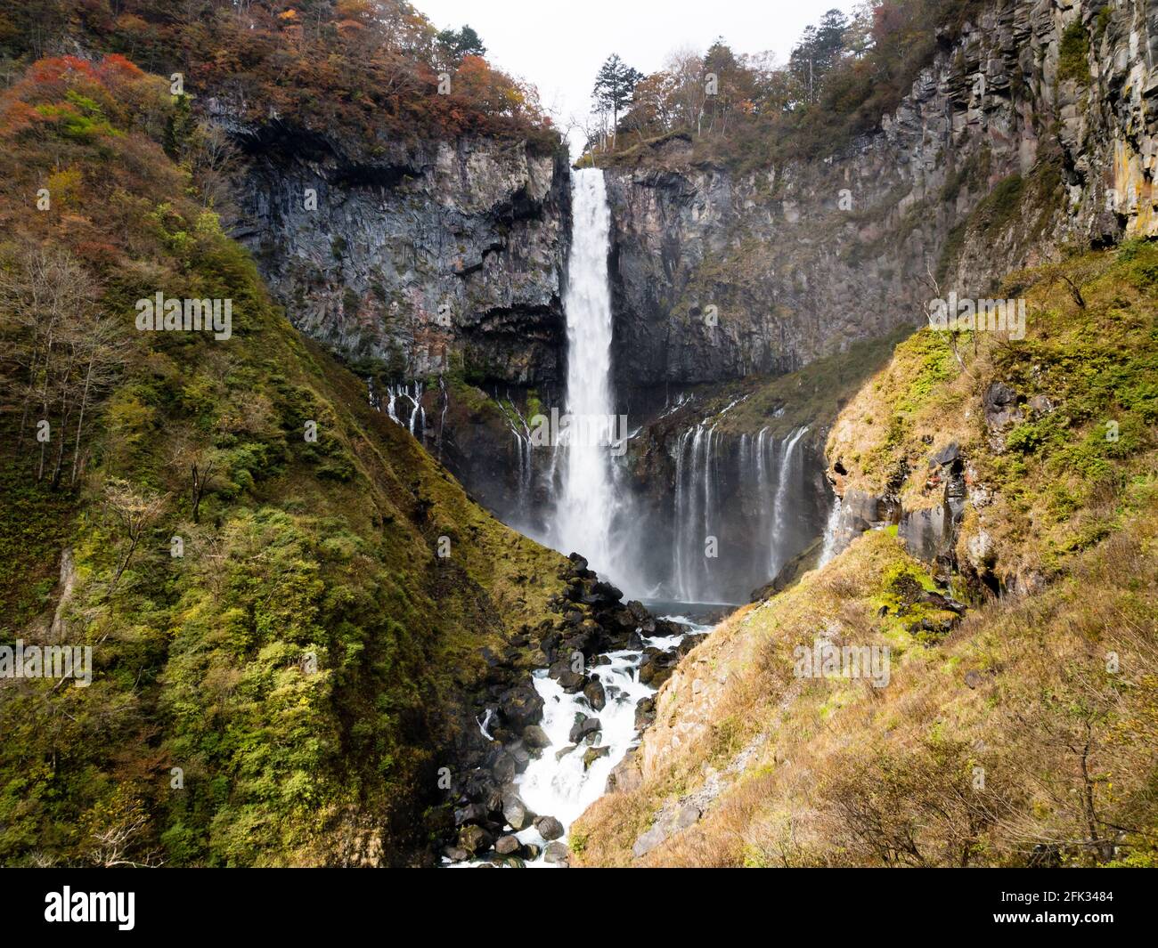 Kegon falls in Nikko national park, Japan Stock Photo - Alamy