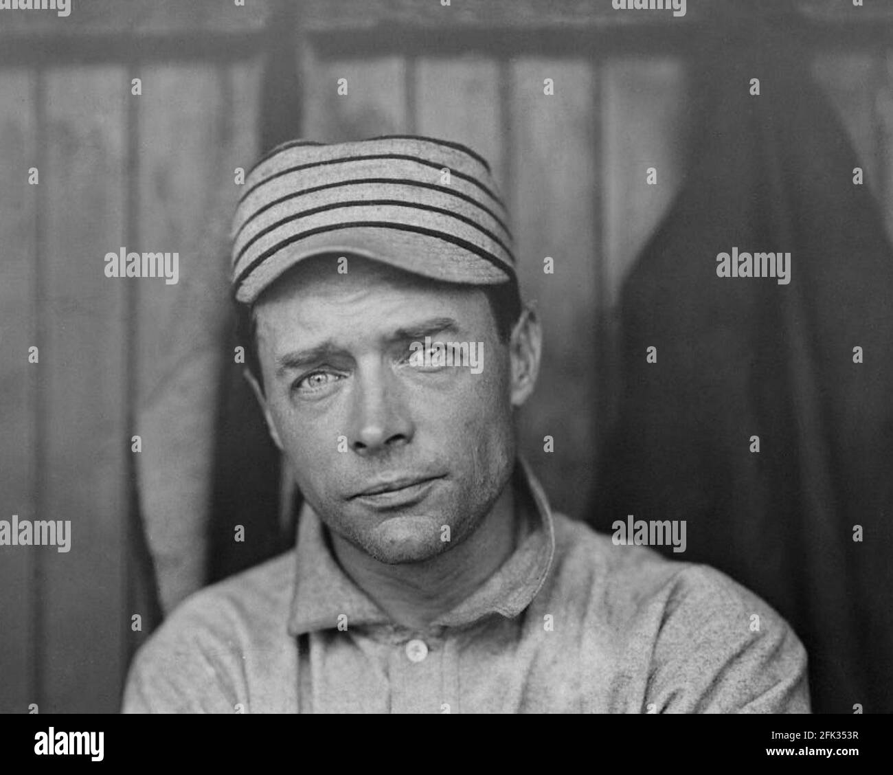 Harry Davis, first baseman for the Philadelphia Athletics, 1911 Stock ...