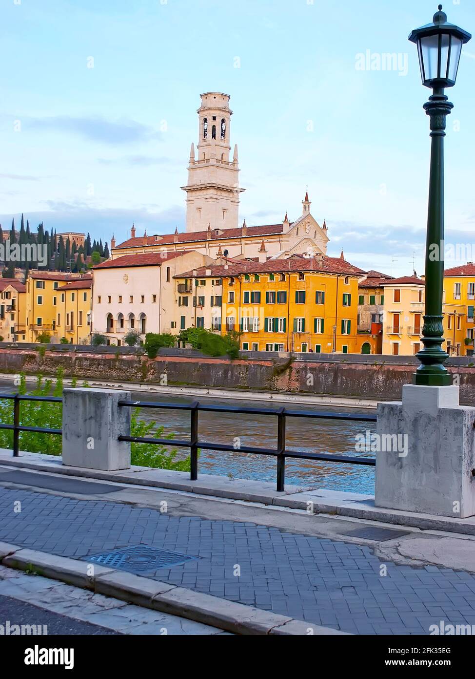 Enjoy the riverside promenade of Cesare Lombroso Park with a view of Adige River, Citta Antica ...