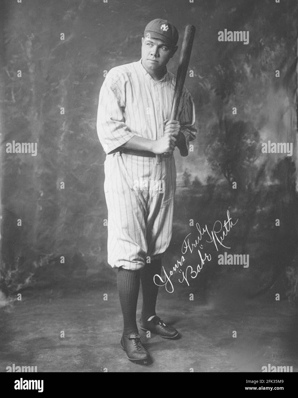 Babe Ruth, New York Yankees, 1920 Stock Photo - Alamy