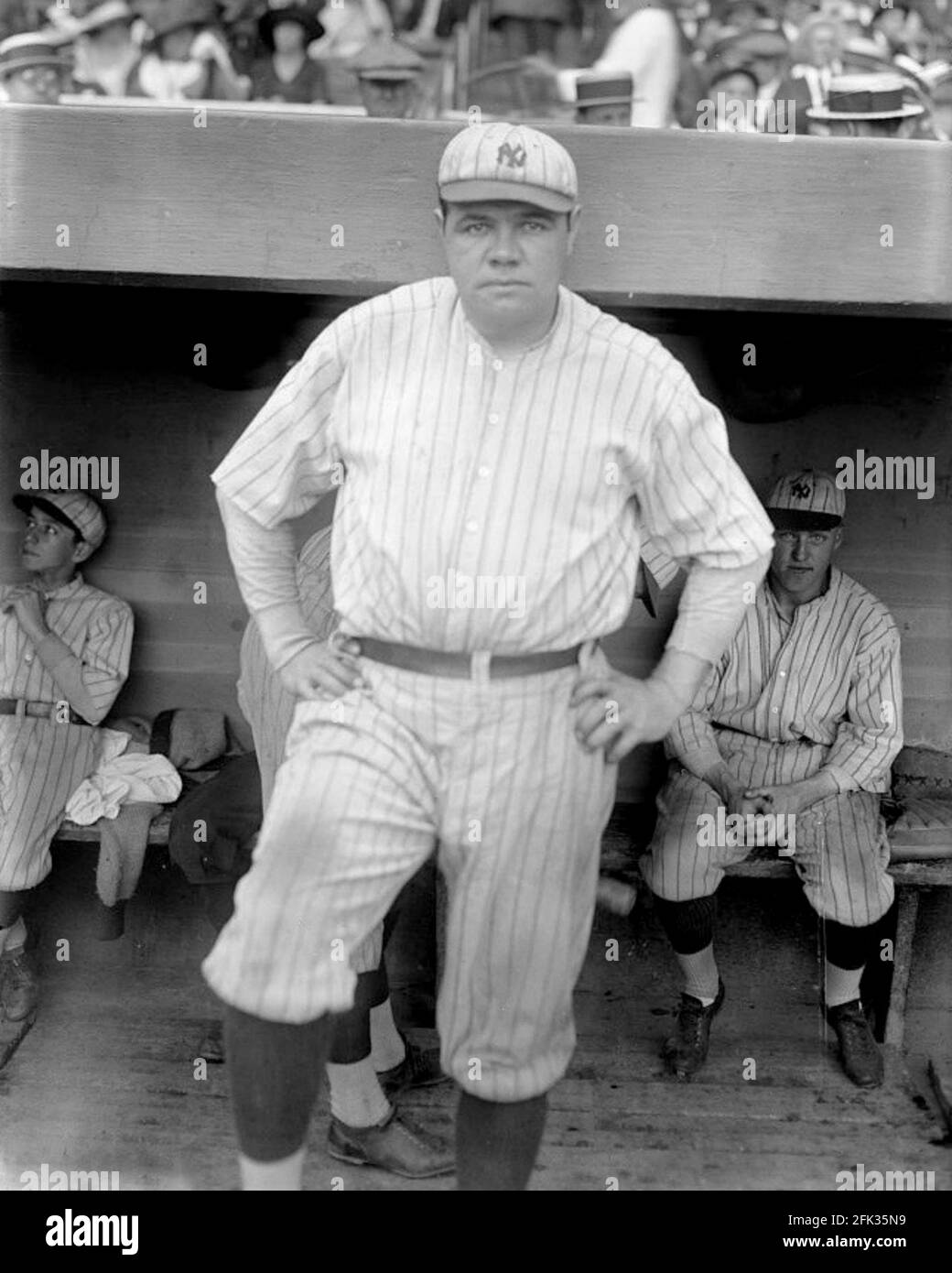 Babe Ruth, New York Yankees,1921 Stock Photo - Alamy
