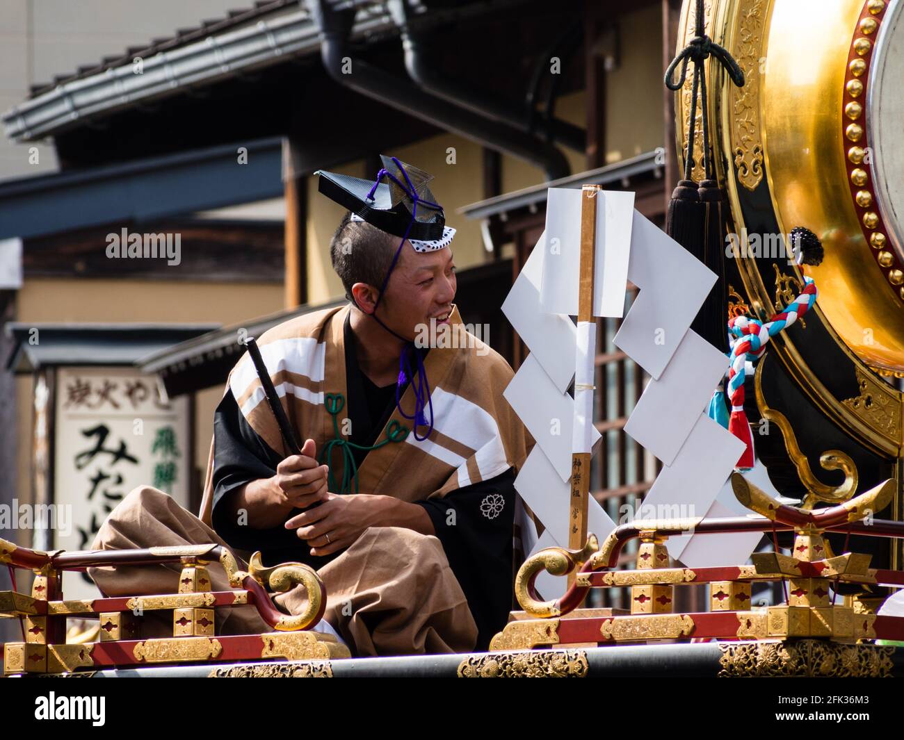 Takayama man in traditional festival dress hi-res stock photography and ...