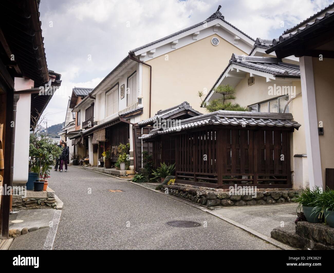 Uchiko, Japan - March 03, 2013: Traditional Edo period style merchant ...