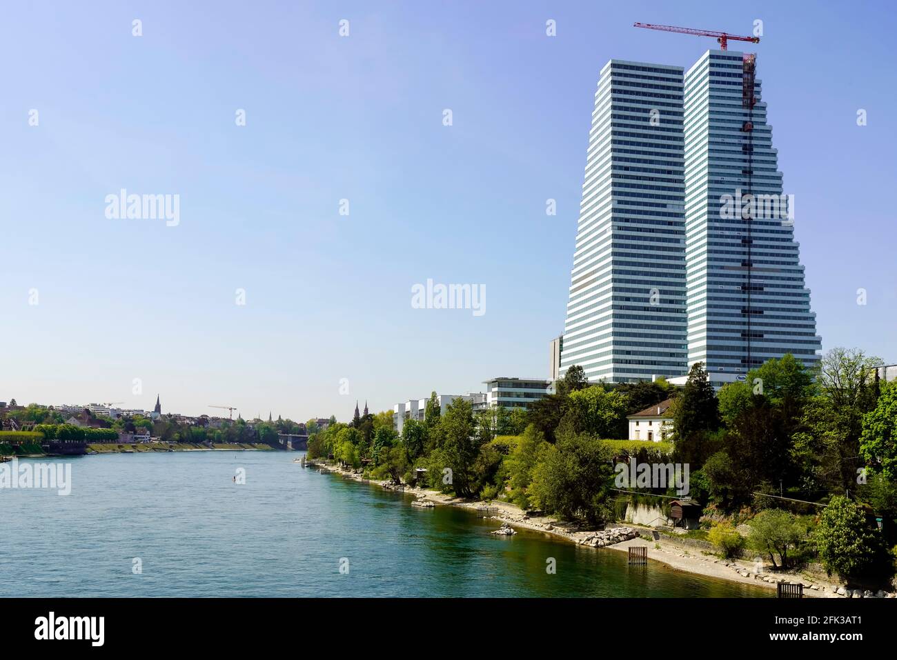 Highest residential building in switzerland hi-res stock photography ...