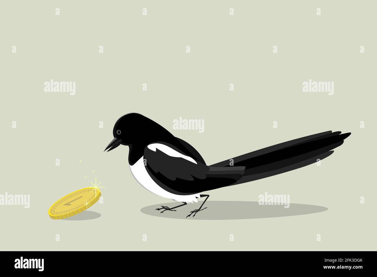 Cartoon Magpies Images