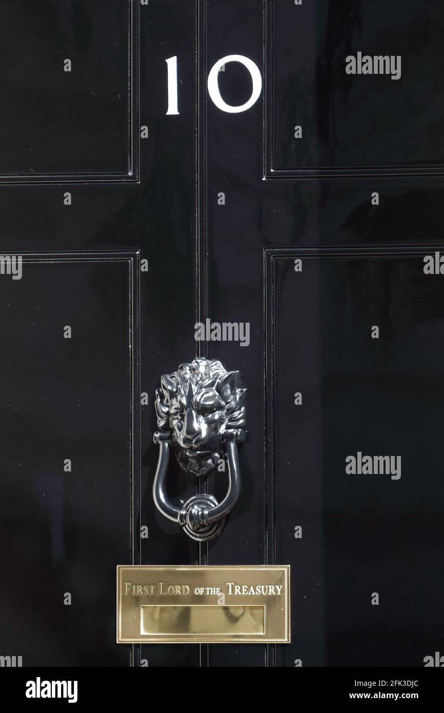 10 downing street door hi-res stock photography and images - Alamy