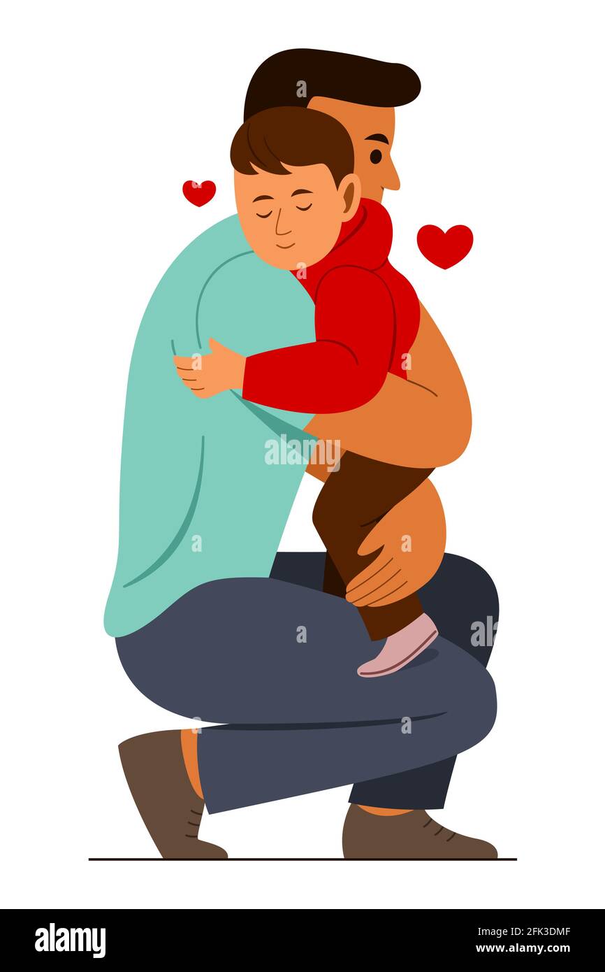 Cuddle cute Stock Vector Images - Alamy