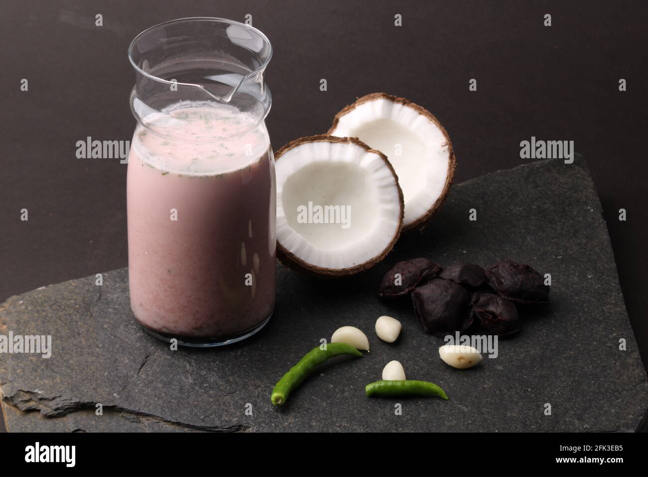 Solkadhi OR Kokum curry, A famous drink from Goa or Maharashtra`s ...