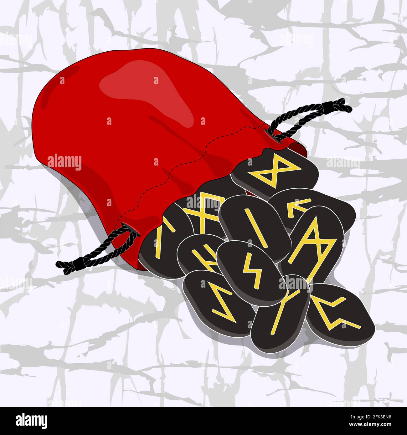 Runes vector vectors hi-res stock photography and images - Alamy