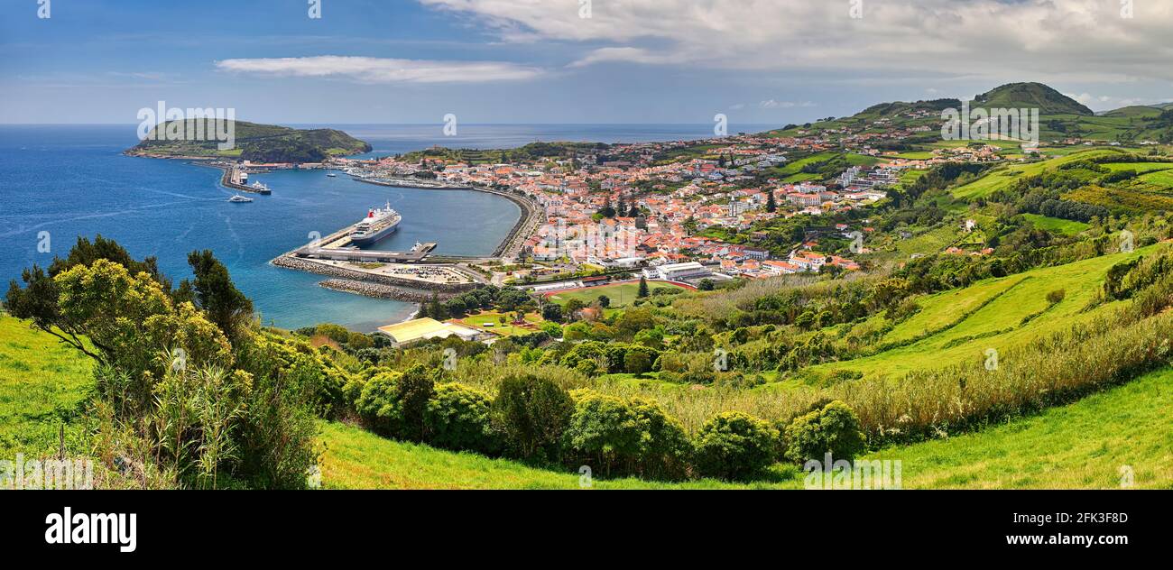 Azores faial island horta marina hi-res stock photography and images ...