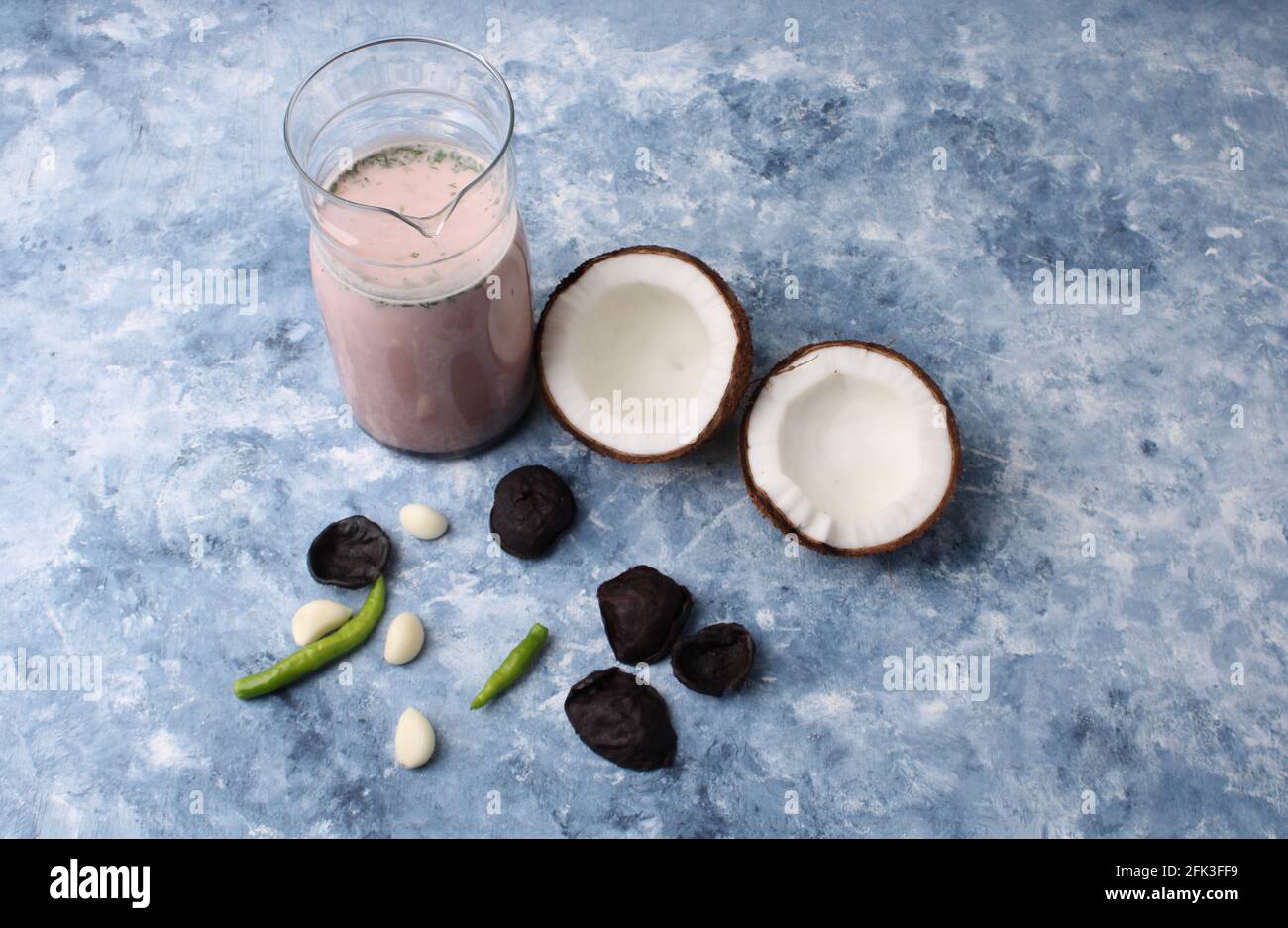Solkadhi OR Kokum curry, A famous drink from Goa or Maharashtra`s ...
