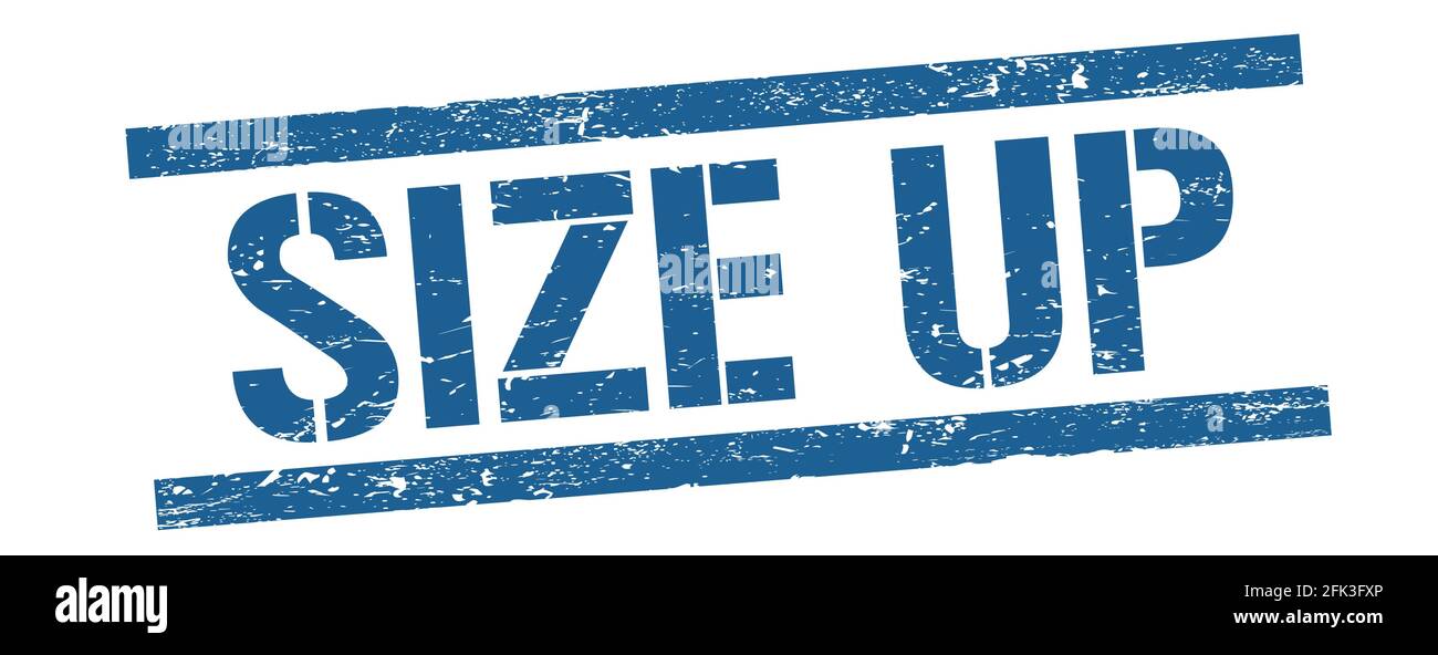 Size up stamp hi-res stock photography and images - Alamy