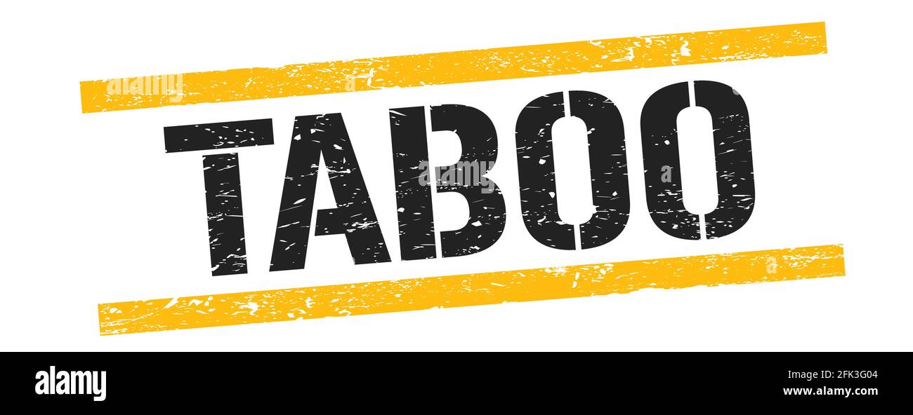 Taboo text Cut Out Stock Images & Pictures - Alamy