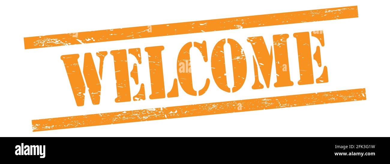 Welcome rubber stamp hi-res stock photography and images - Alamy