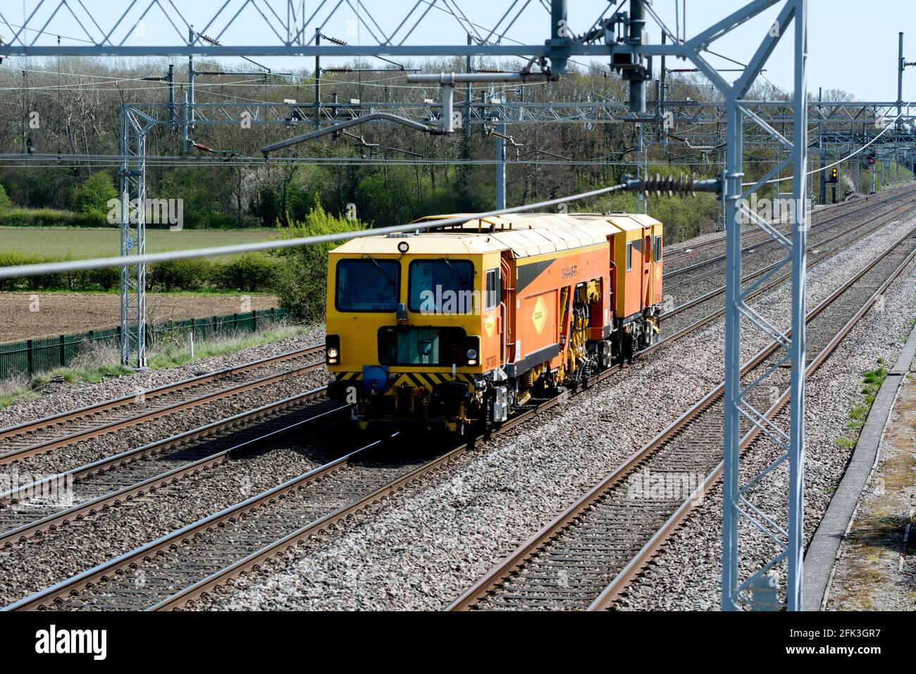 Colas Rail Plasser and Theurer Switch and Crossing Tamper No. DR73936 ...