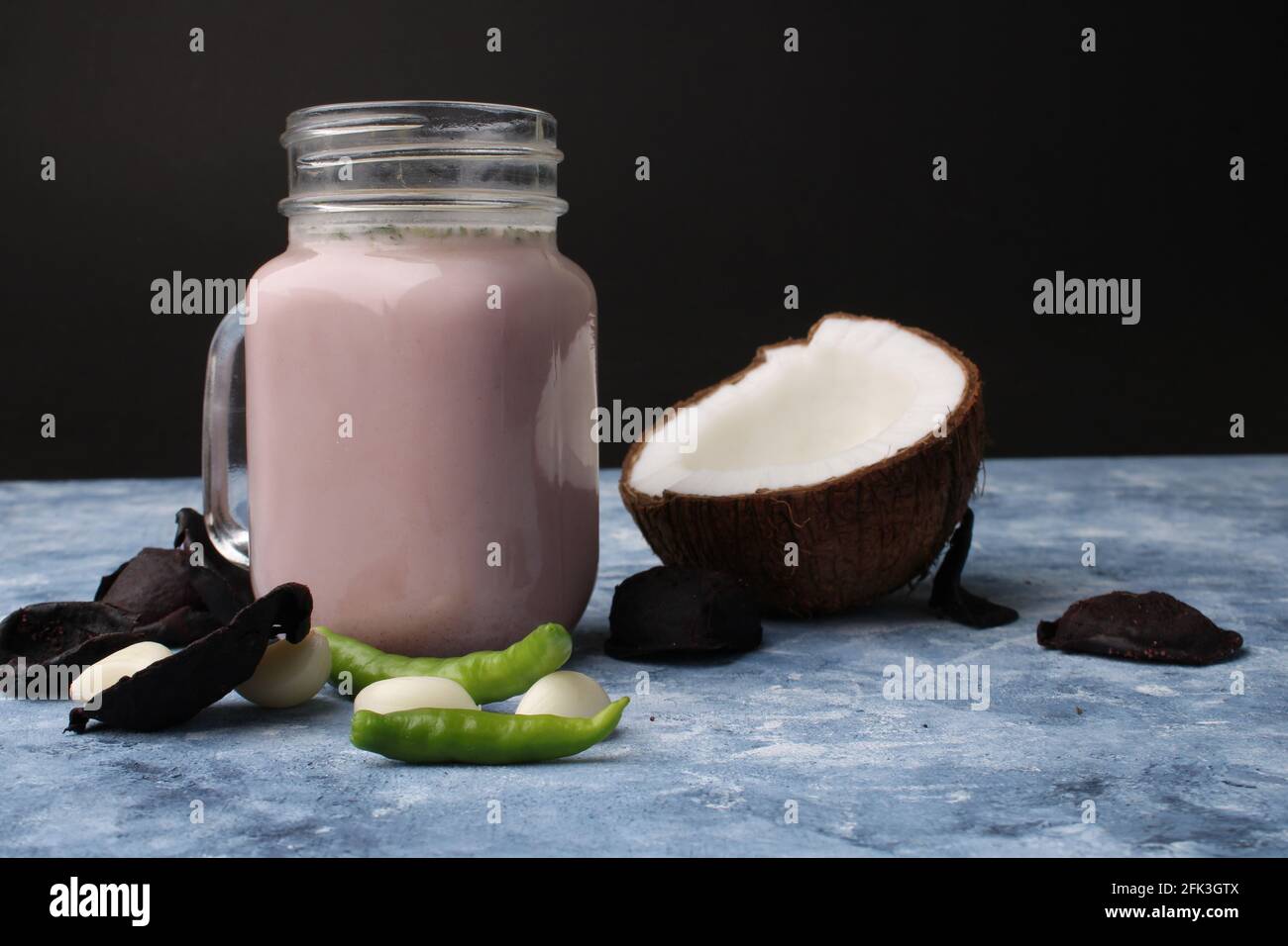 Solkadhi OR Kokum curry, A famous drink from Goa or Maharashtra`s ...