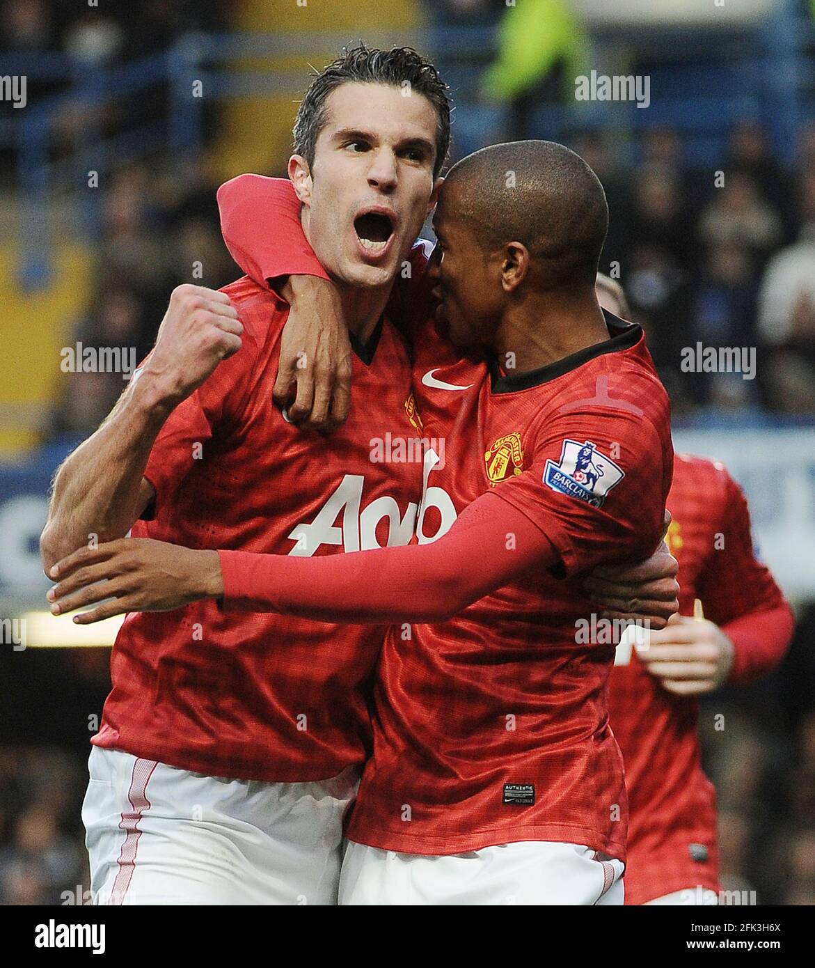 Robin van persie manchester united hi-res stock photography and images ...